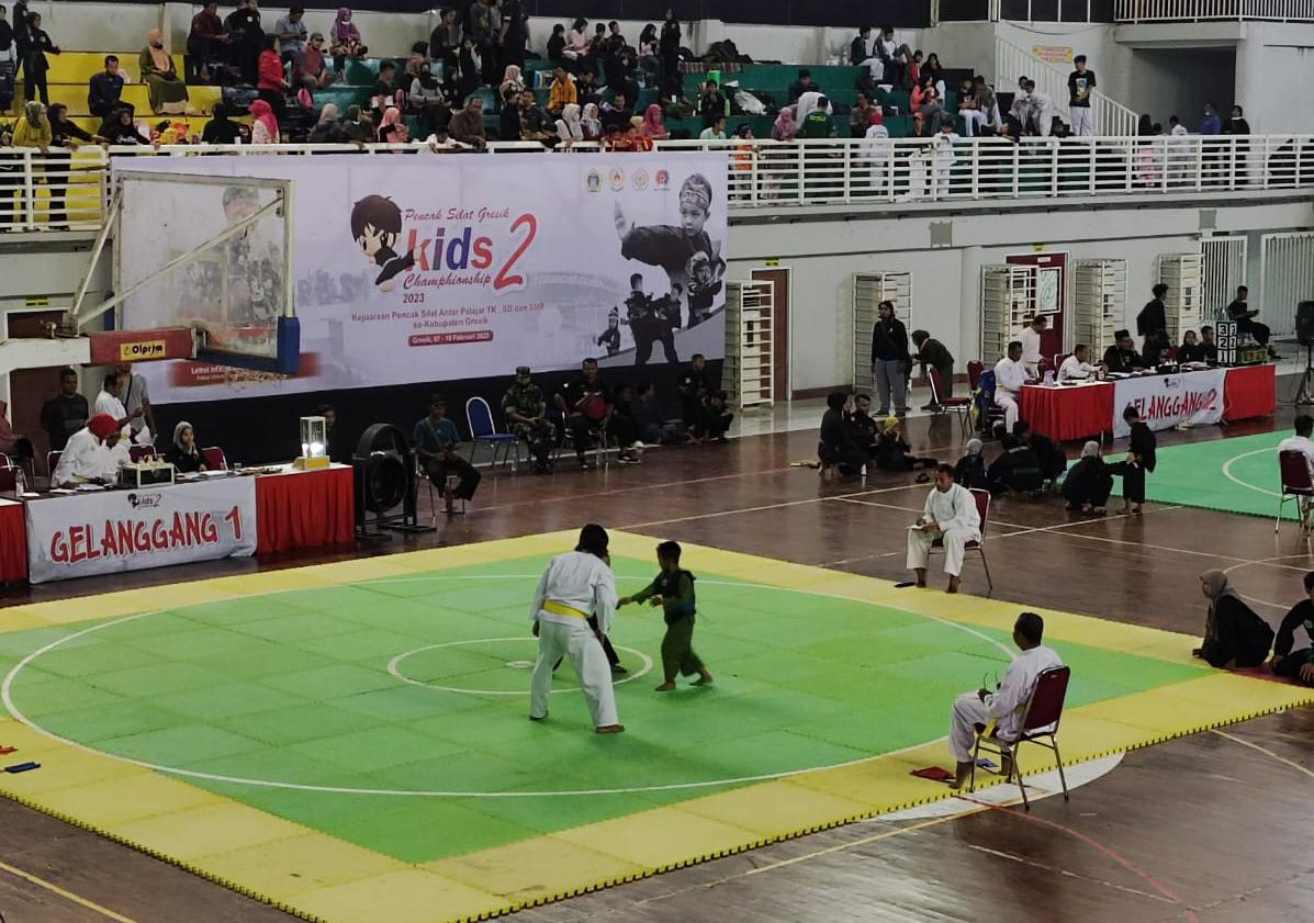 Sempat Vakum 9 Tahun, Peserta Pencak Silat Gresik Kids Championship ...