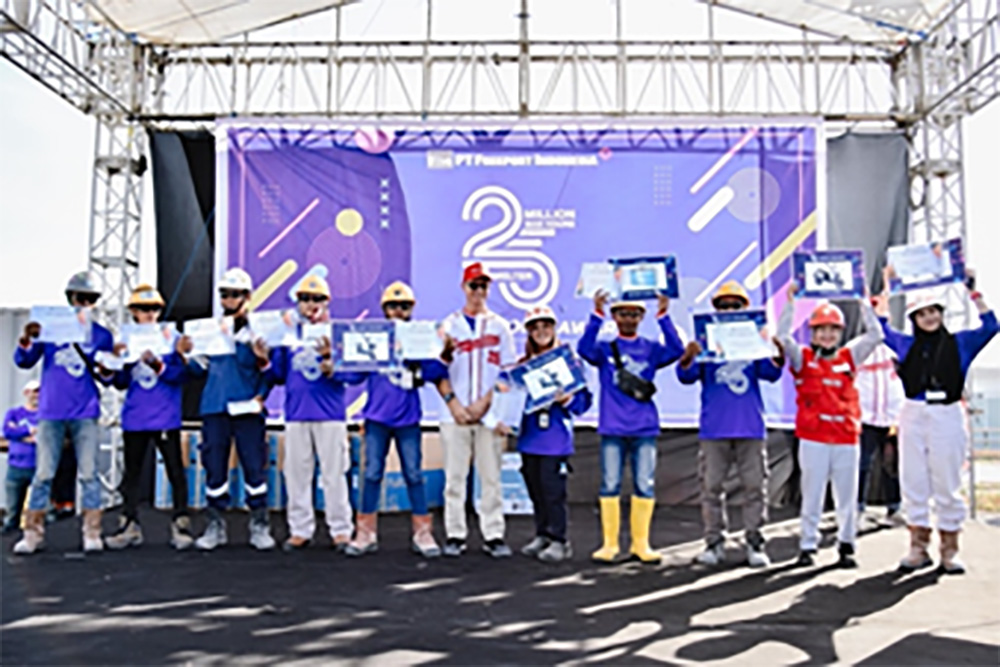 PTFI Apresiasi Kontraktor 25 Juta Jam Kerja Selamat Proyek Smelter di ...